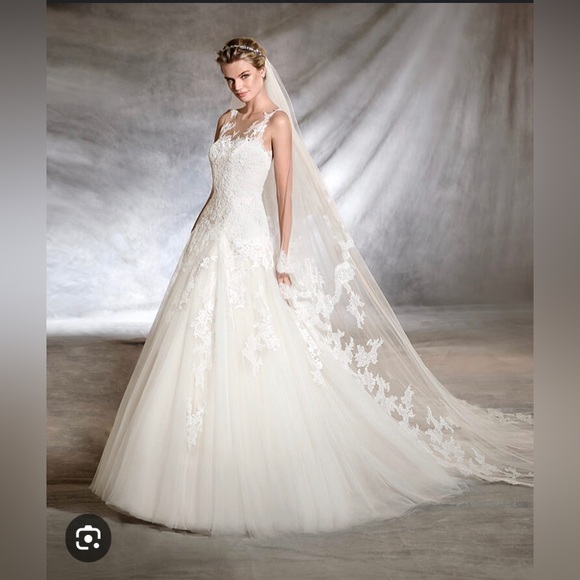 Pronovias | Dresses | Nwt Pronovias Wedding Gown | Poshmark